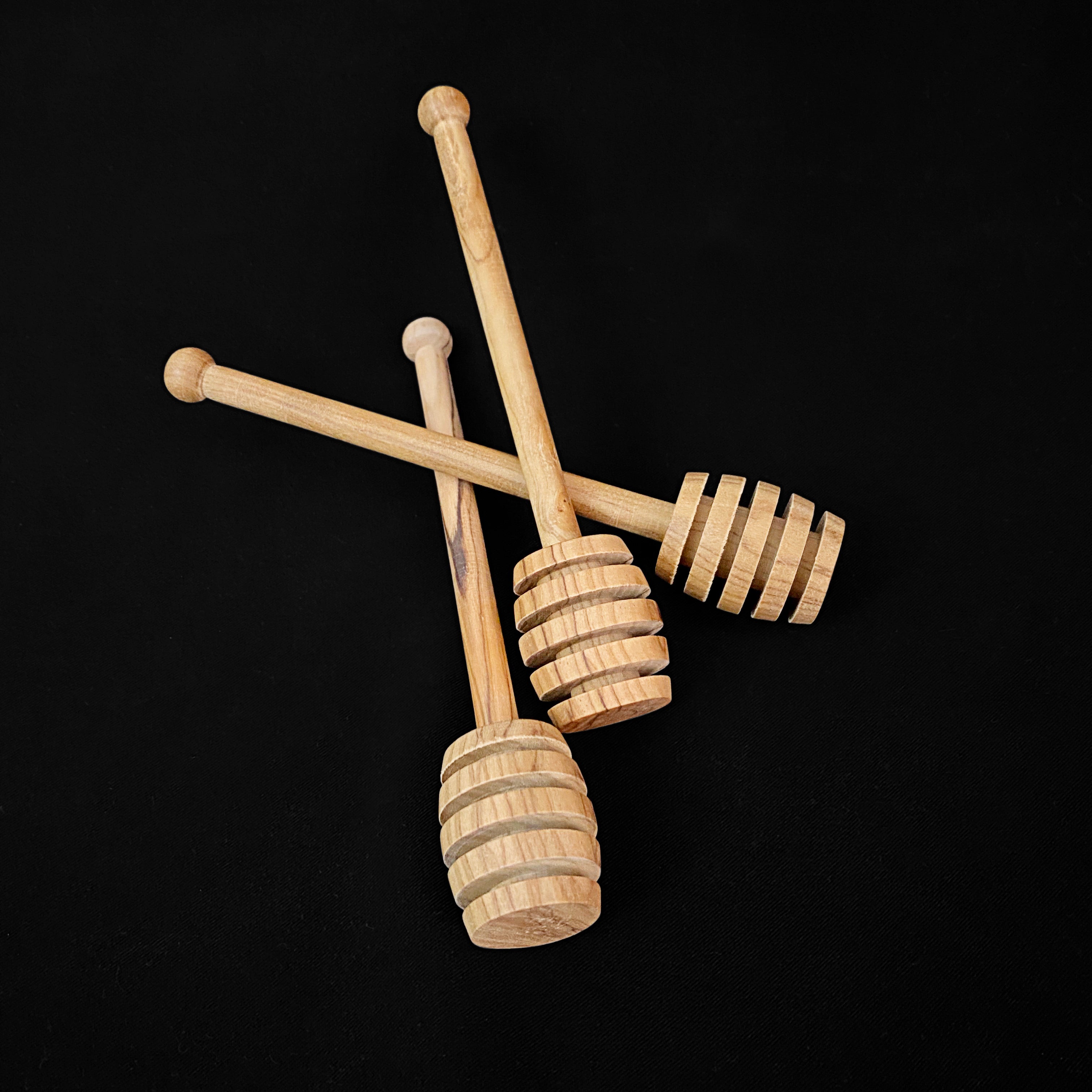 WOODEN HONEY DIPPER - LARGE – Blossom Honey UAE